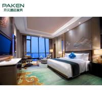 China Luxury 4-5 Star Hotel Guest Room Furniture Sets - Custom Made 45-60 Day Production with E1/E2 Certified Materials for sale