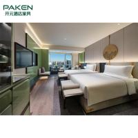 China Veneer Bedroom Furniture Sets with E1 Grade Plywood Construction and 8-Year Quality Guarantee for Luxury Hotels for sale