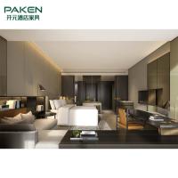 China Veneer Bedroom Furniture Sets with E1 Grade Plywood Construction and 8-Year Quality Guarantee for Luxury Hotels for sale