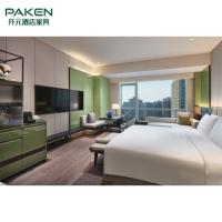 China Veneer Bedroom Furniture Sets with E1 Grade Plywood Construction and 8-Year Quality Guarantee for Luxury Hotels for sale