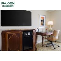 China Hotel Resort Bedroom Furniture Sets Rattan Solid Wood Material for sale