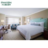 China Hotel Resort Bedroom Furniture Sets Rattan Solid Wood Material for sale