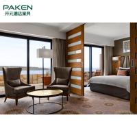 China Custom 5-Star Hotel Bedroom Sets with 2000mm Bed Base and 2400mm Wardrobe - Luxury Furniture for Hotels for sale