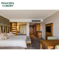 China Custom 5-Star Hotel Bedroom Sets with 2000mm Bed Base and 2400mm Wardrobe - Luxury Furniture for Hotels for sale