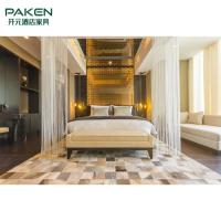 China Custom Made Luxury Suites Villa Apartment Hotel Bedroom Furniture for sale
