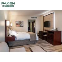 China Modern Walnut Wood Hotel Furniture Set - 13-Piece Collection with 1800mm Bed Base and 2000×500×2200mm Wardrobe for sale