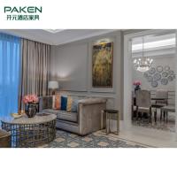 China Modern Walnut Wood Hotel Furniture Set - 13-Piece Collection with 1800mm Bed Base and 2000×500×2200mm Wardrobe for sale