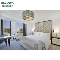 China 5 Star Elegant Oak Wood Hotel Furniture Set with 1800x2000mm Bed Base and 1200x2400mm Wardrobe for sale