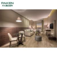 China Plywood MDF Veneer Upholstery Finish Hotel Wooden Bedroom Furniture for sale