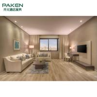 China Plywood MDF Veneer Upholstery Finish Hotel Wooden Bedroom Furniture for sale
