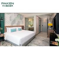 China Noble Natural Wood Veneer Hotel Furniture - E1 Grade Materials, 65,000 SQM Factory, Custom Sizes W2000×D2000×H300 for sale