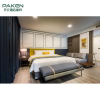 China ODM Natural Veneer Paken Hotel Bedroom Furniture Sets for sale
