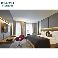 China Veneer Surface Hotel Furniture Sets with 1800x2000mm Bed Base and 13-Piece Configuration for Commercial Hospitality for sale