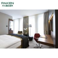 China Veneer Surface Hotel Furniture Sets with 1800x2000mm Bed Base and 13-Piece Configuration for Commercial Hospitality for sale