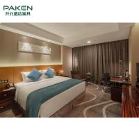 China Simple 4 Star Veneer Hotel Bedroom Furniture Sets for sale