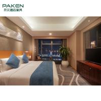 China Simple 4 Star Veneer Hotel Bedroom Furniture Sets for sale