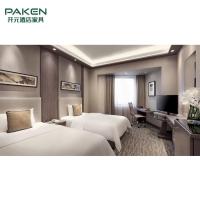 China Custom Formica Laminate Antique Hotel Furniture Set with 1800×2000mm Bed Base and 2000×2200mm Wardrobe for sale