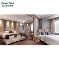 China Custom Formica Laminate Antique Hotel Furniture Set with 1800×2000mm Bed Base and 2000×2200mm Wardrobe for sale