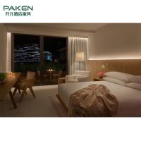 China Acid Base Proof Hotel Furniture Suite with 1800×2000mm Bed Base and 45kg/m³ High Density Foam for Hostels and 5-Star Hotels for sale