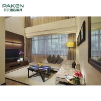 China Modern Wood Panel Hotel Bedroom Furniture Set - 13-Piece Suite with 1800×2000mm Bed Base and 3-Year Warranty for sale