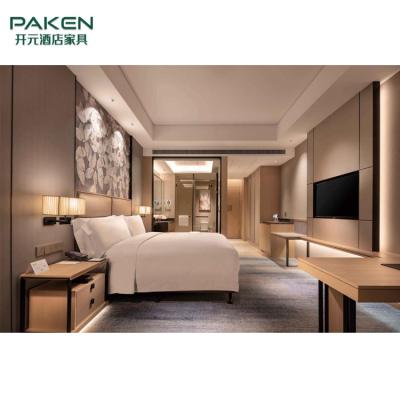 China Anti-Scratch MDF Hotel Furniture Suite - 13-Piece Set with 1800mm Bed Base and E1 Grade Materials for sale