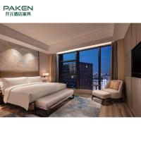 China Custom Wood Veneer Lacquer Finish Hotel Furniture - 1800x2000mm Bed Base & 2000x2200mm Wardrobe for sale