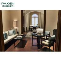 China OEM Simple Elegant Ash Solid Wood Hotel Bedroom Furniture Sets for sale
