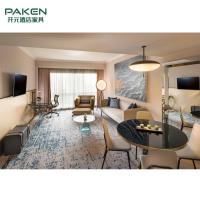 China OEM Simple Elegant Ash Solid Wood Hotel Bedroom Furniture Sets for sale