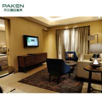 China Guest Room 1800mm Sofa Hotel Bedroom Furniture Sets for sale
