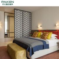 China Hotel 0.6mm Veneer Finish Full Size Bedroom Sets for sale