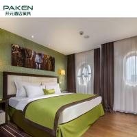 China Luxury Melamine Surface Hotel Bedroom Furniture Sets for sale