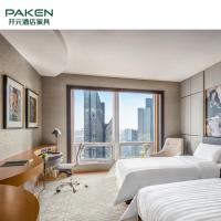 China 4 Star Hotel E1 Grade Plywood Guest Room Furniture Set - 13 Piece Custom Collection with 1800×2000mm Bed Base for sale