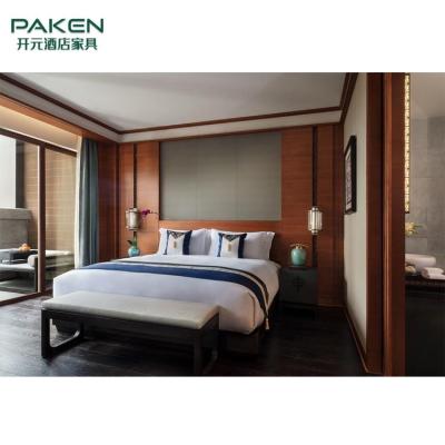 China Custom MDF Hotel Villa Furniture with 0.6mm Wood Veneer and 3-Year Warranty for 4-Star Accommodations for sale