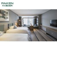 China Matt Finish Laminate Hotel Furniture Custom Made with 1600mm Headboard and 1500mm Desk for 3-5 Star Properties for sale