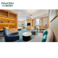 China Custom Hotel Bedroom Furniture Set with 1800x2000mm Bed Base and 1200x600x2200mm Wardrobe - ISO Certified for sale