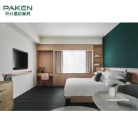 China Plywood Resort Hotel Bedroom Set with King Size 1800x2000mm Bed and Custom Furniture Options for sale