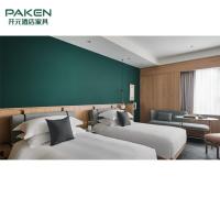 China Plywood Resort Hotel Bedroom Set with King Size 1800x2000mm Bed and Custom Furniture Options for sale