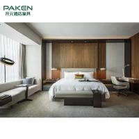 China E1 Grade Plywood Hotel Furniture with 1800x2000mm Bed Base and 0.6mm Veneer for Custom Interior Projects for sale