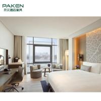 China MDF King Size Hotel Bedroom Suite 1800x2000mm with Custom Materials and 3-Year Warranty for sale
