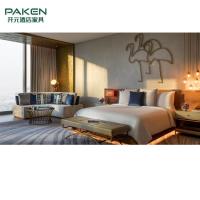 China E1 Grade Plywood Hotel Furniture Set with 1800x2000mm Bed Base and 13-Piece Customizable Suite for sale