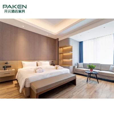 China Laminate Hotel Style Bedroom Furniture Suite with 1800×2000mm Bed Base and 65,000 SQM Manufacturing Capacity for sale