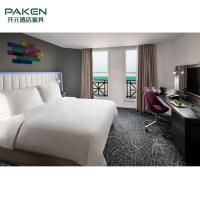 China MDF Wood Finish Hospitality Bedroom Furniture Set - 1800mm Headboard, 2000mm Bed Base with 3-Year Warranty for sale