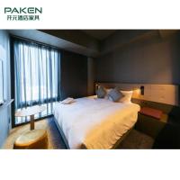China ISO9001 King Size Melamine Surface Modern Hotel Furniture for sale