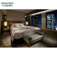 China Young Style 1800mm Headboard Hotel Bedroom Set for sale