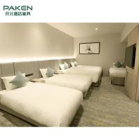 China E1 Grade Plywood Hotel Furniture Set with 1800x2000mm Bed Base and 2000x500x2200mm Wardrobe for sale