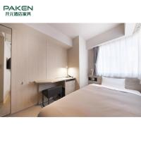 China Five Star Oak Veneer Hotel Bedroom Furniture Set with E1 Grade Materials - 65,000 SQM Factory Capacity for sale
