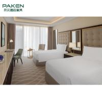 China Custom 5-Star Solid Wood Hotel Bedroom Sets - 1800×2000mm Bed Base with 13-Piece Custom Furniture Package for sale