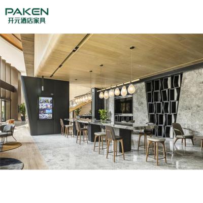 China Custom Solid Wood Hotel Restaurant Furniture Set - 580×600×950mm Chair Dimensions with ISO9001 Certification for sale