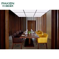 China Custom Solid Wood Hotel Restaurant Furniture Set - 580×600×950mm Chair Dimensions with ISO9001 Certification for sale