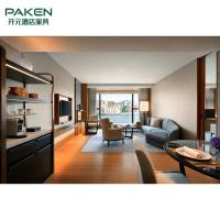 China PAKEN Custom Wooden Hotel Bedroom Furniture Set - 1800x2000mm Bed Base with ISO9001 Certification for sale